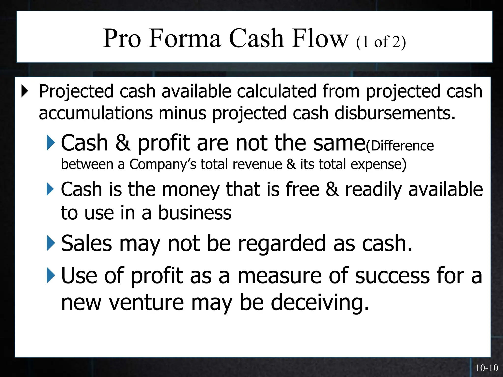chapter 10-The Financial Plan.ppt by Donald Kuratko | PPT