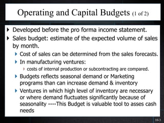chapter 10-The Financial Plan.ppt by Donald Kuratko | PPT