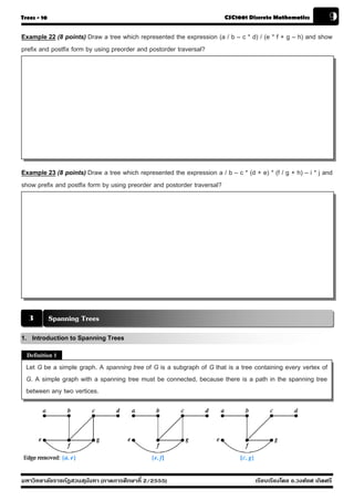 Discrete-Chapter 10 Trees | PDF