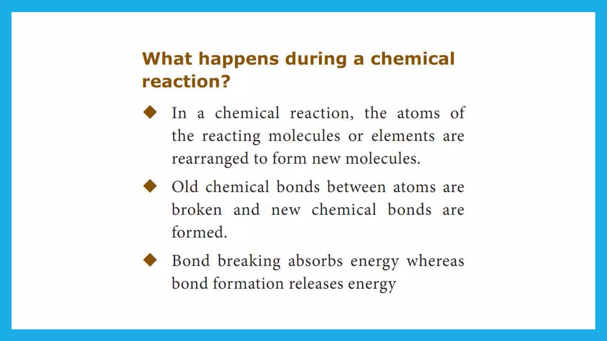 X std Science Chapter 10 - Types of chemical reactions | PPT