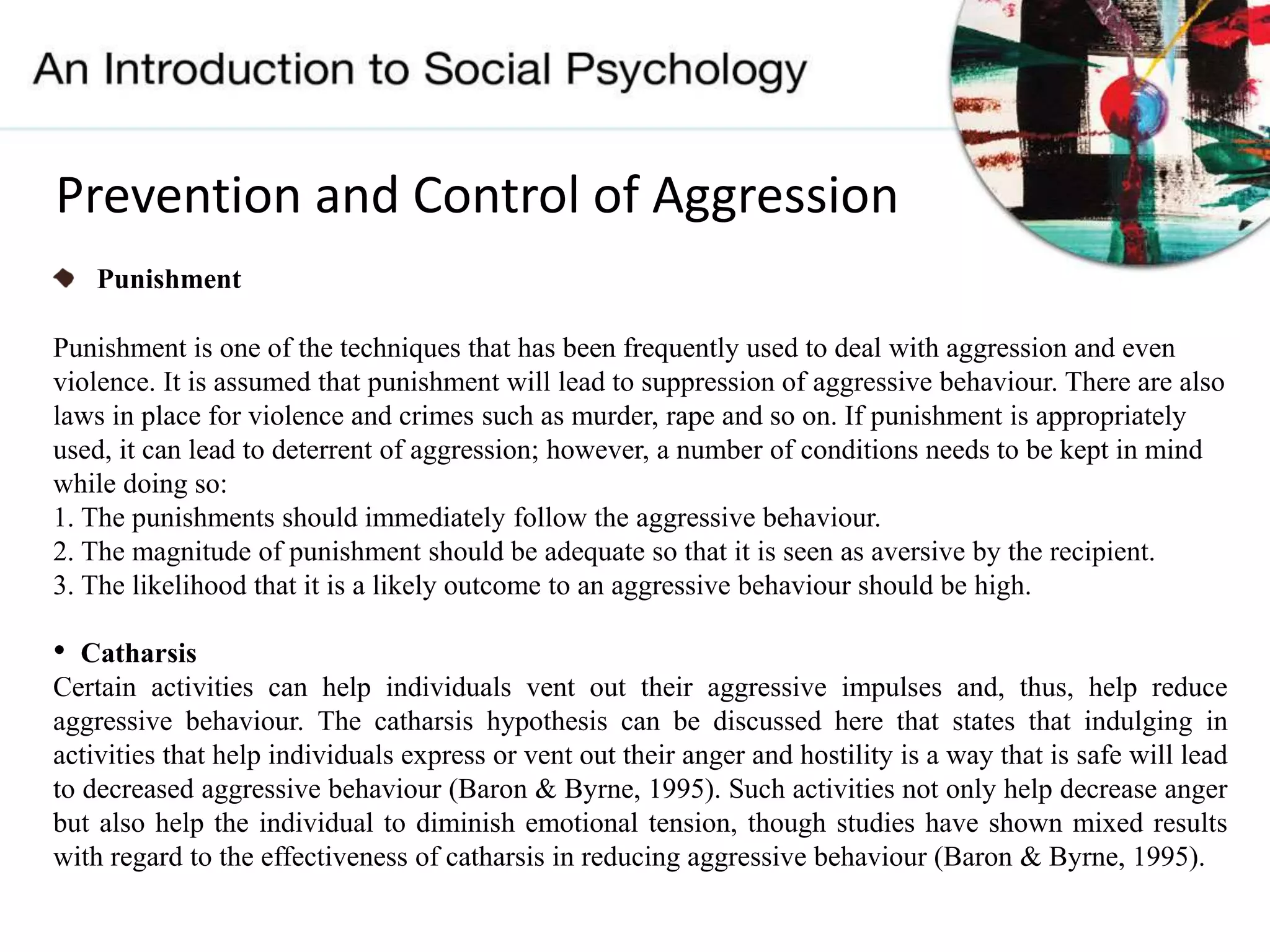 Chapter 10 Aggression | PPTX