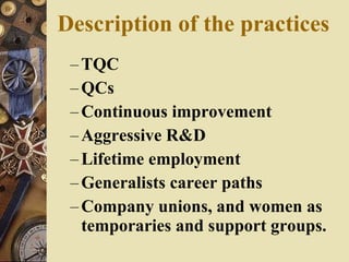 Chapter 10a japanese management approaches | PPT