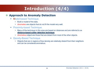 Chapter 10 Anomaly Detection | PPT