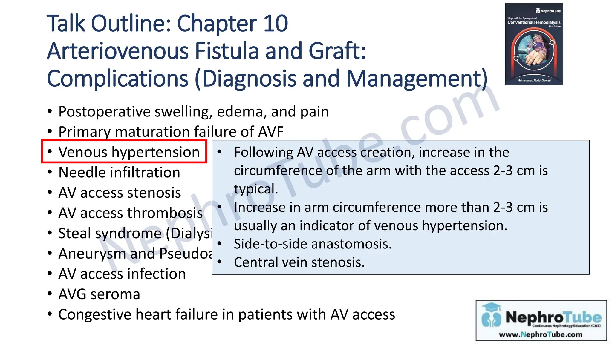 Hemodialysis: Chapter 10, AVF and AVG - Complications (Diagnosis and ...