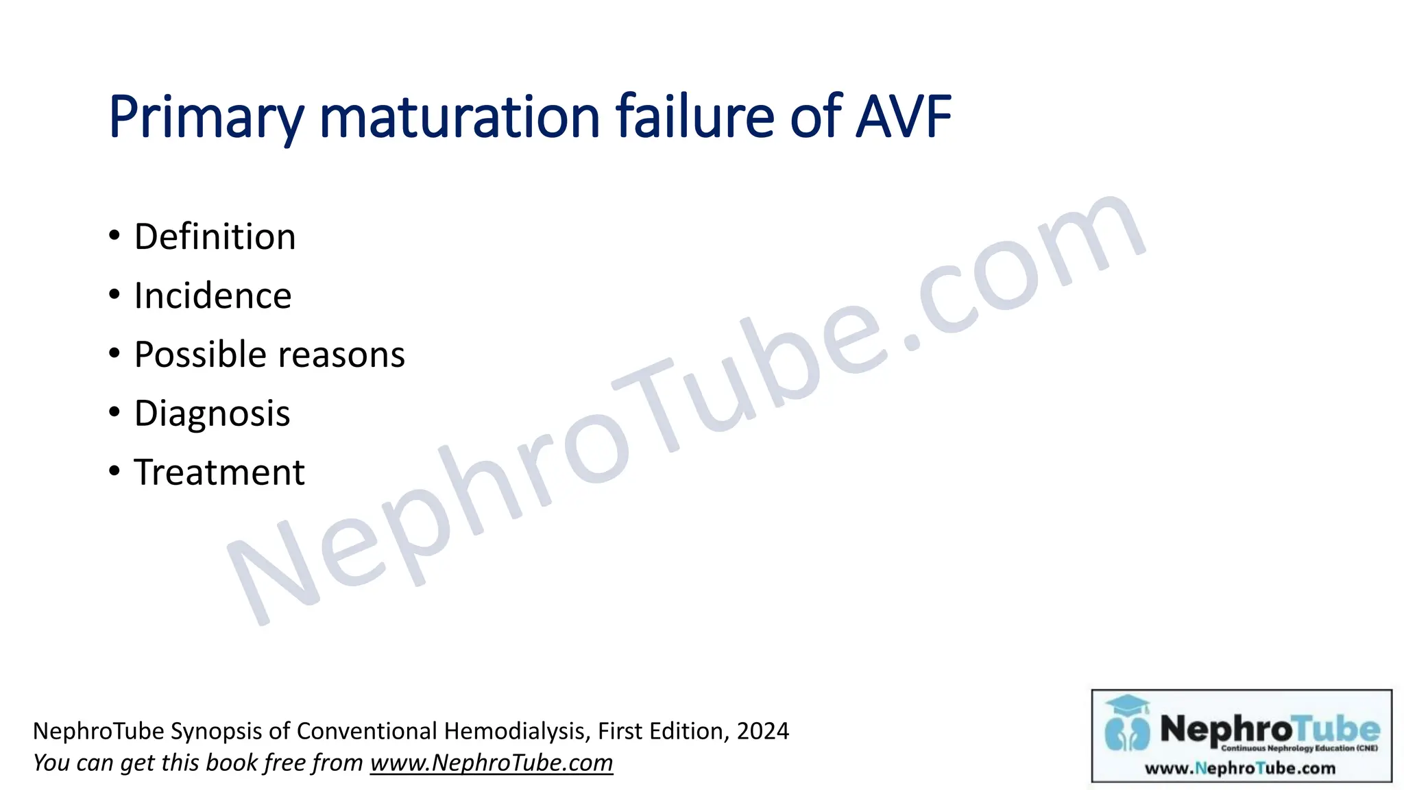 Hemodialysis: Chapter 10, AVF and AVG - Complications (Diagnosis and Management) - Dr.Gawad | PDF