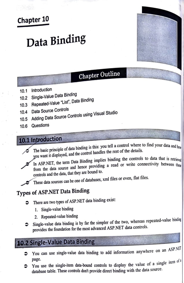 Advanced Web Programming Chapter 10 | PDF