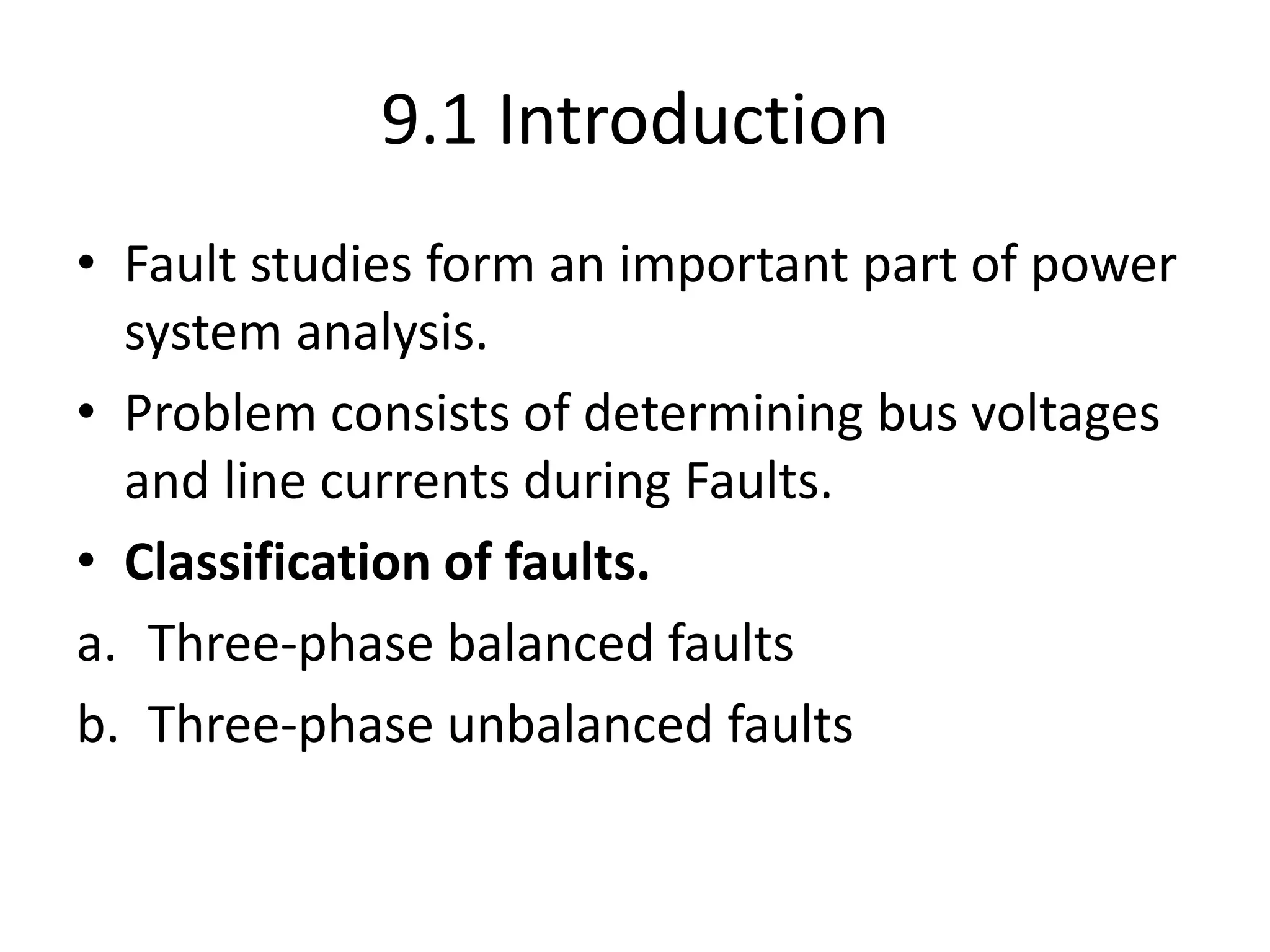 Chapter 10 balanced faults analysis | PDF