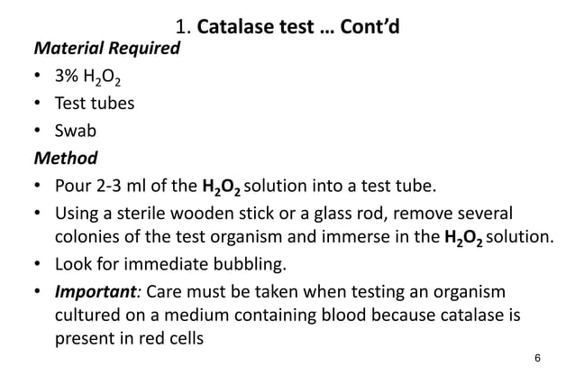 Chapter 10 Biochemical tests.pptx bacteriology | PPT