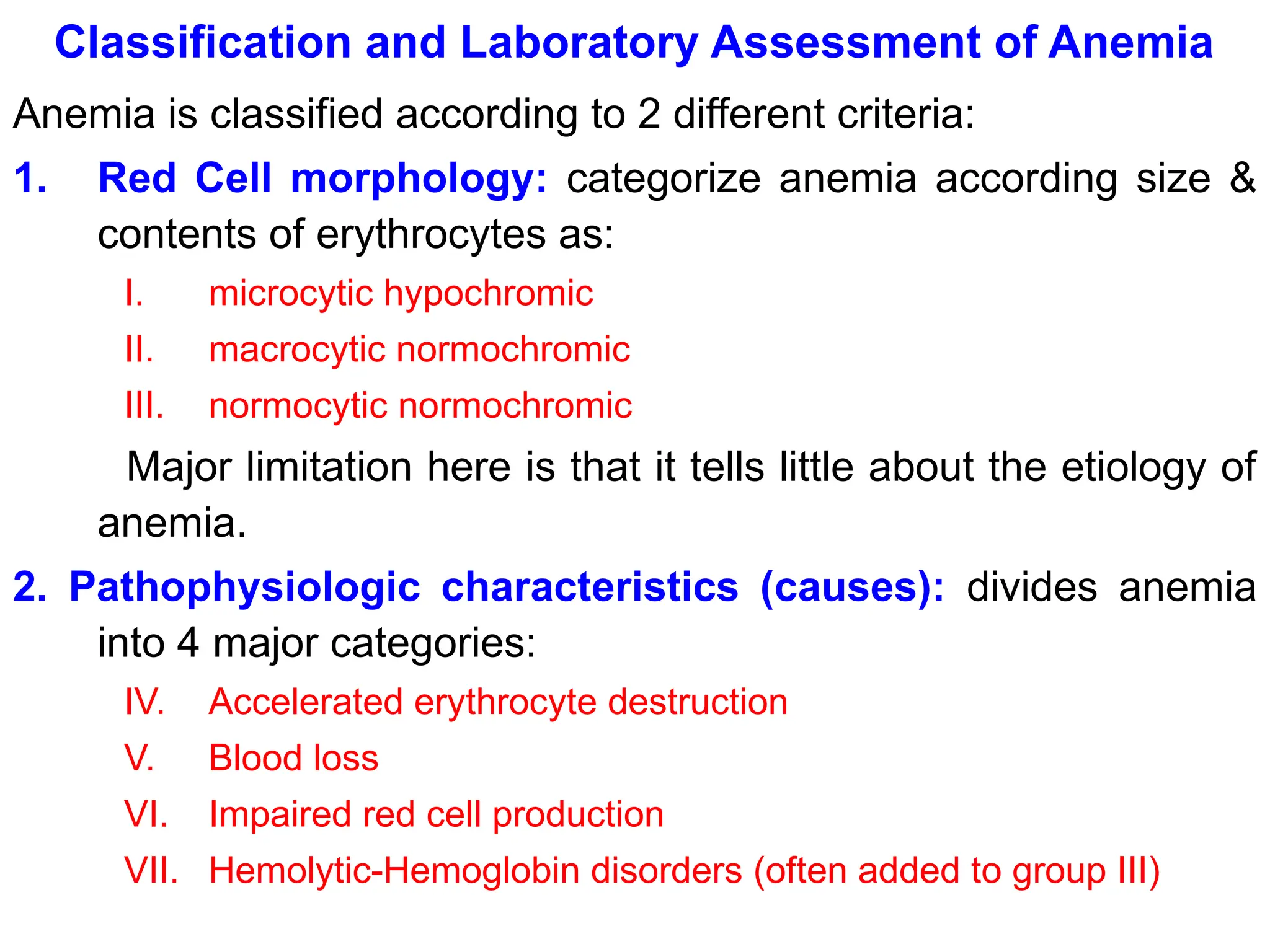 Chapter 10_Classification and laboratory assessment of anemia_Student ...