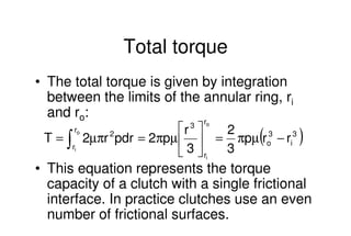 Chapter10 clutches and_brakes | PDF