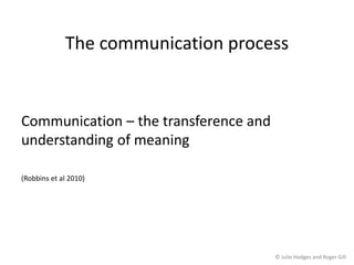 Chapter 10 communication and change | PPTX | Computer Networking ...