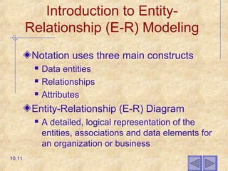 Chapter10 conceptual data modeling | PPT