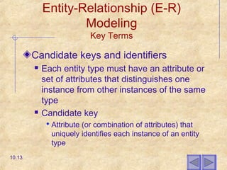 Chapter10 conceptual data modeling | PPT