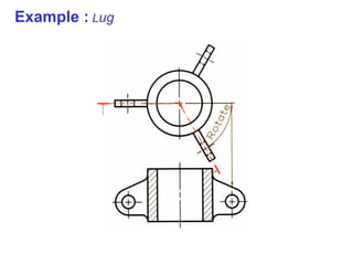 Engineering Drawing: Chapter 10 convention in section | PPT