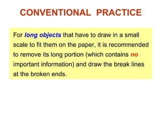 Engineering Drawing: Chapter 10 convention in section | PPT