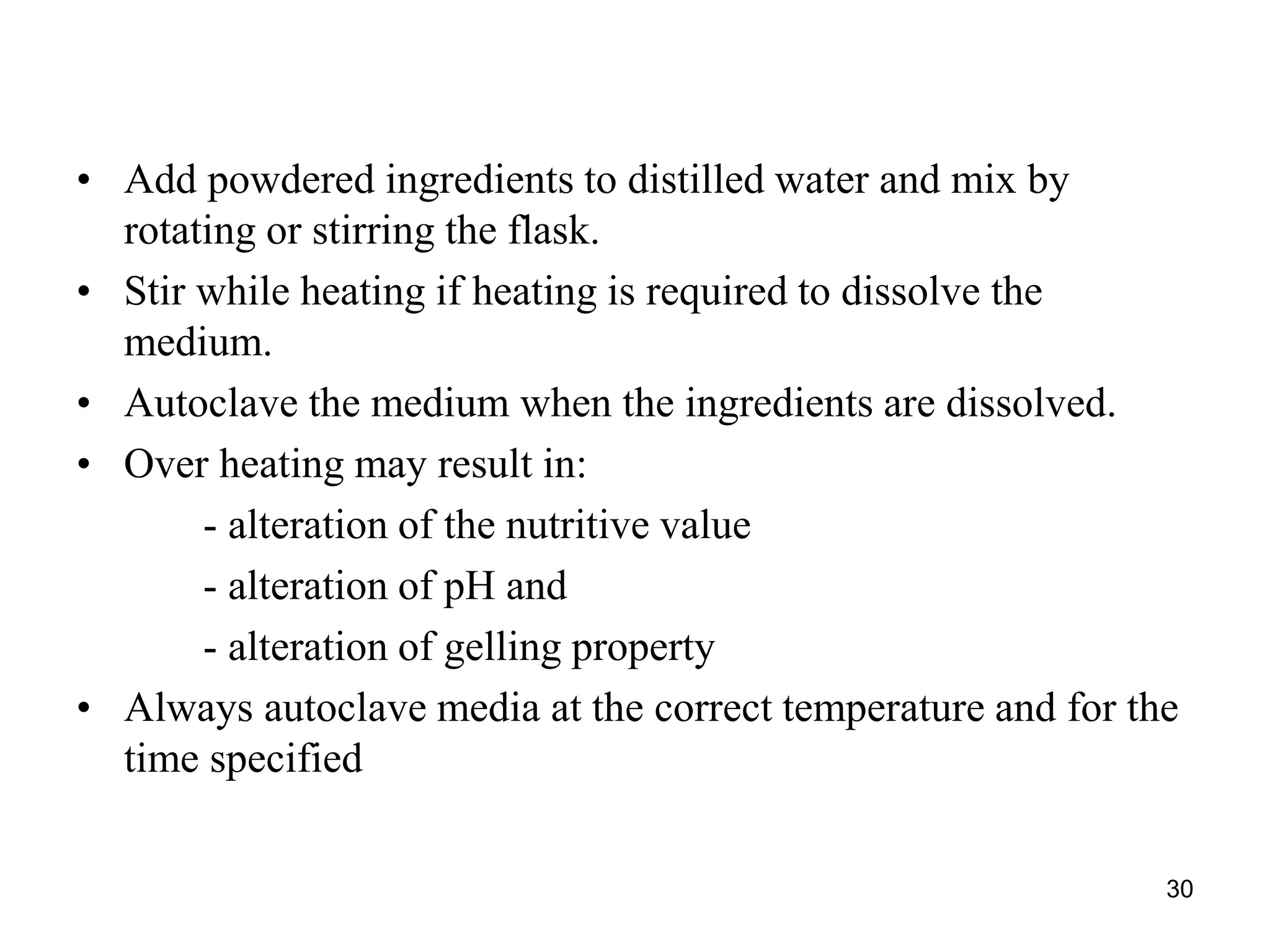 Chapter 10 Culture media preparation, inoculation.ppt