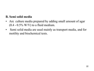 Chapter 10 Culture media preparation, inoculation.ppt