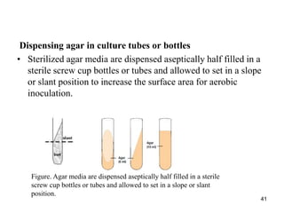 Chapter 10 Culture media preparation, inoculation.ppt
