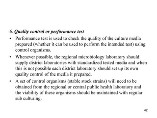 Chapter 10 Culture media preparation, inoculation.ppt