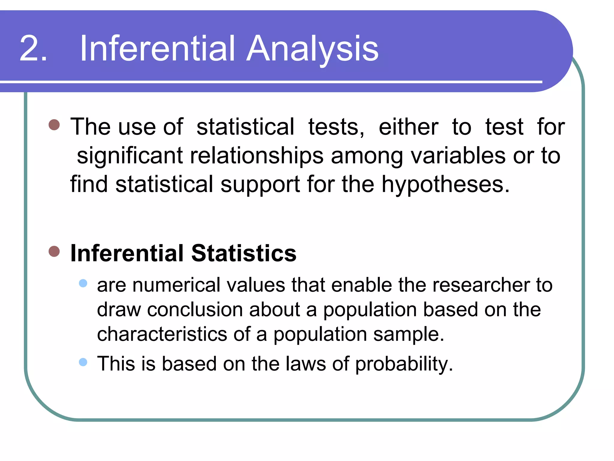 Chapter 10-DATA ANALYSIS & PRESENTATION | PPT