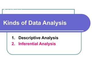 Chapter 10-DATA ANALYSIS & PRESENTATION | PPT