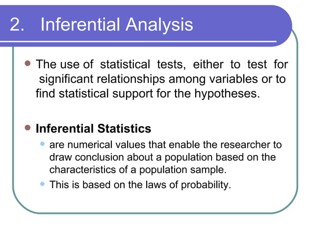 Chapter 10-DATA ANALYSIS & PRESENTATION | PPT