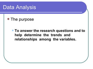 Chapter 10-DATA ANALYSIS & PRESENTATION | PPT