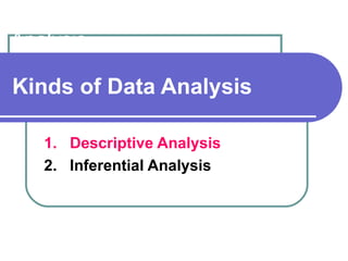 Chapter 10-DATA ANALYSIS & PRESENTATION | PPT