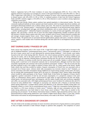 Chapter 10 diet and cancer | PDF