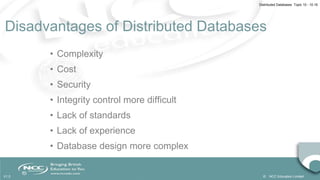 Distributed Database | PPTX