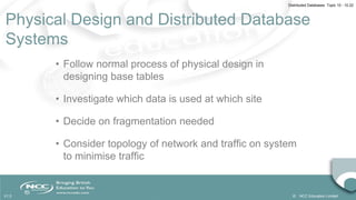 Distributed Database | PPTX