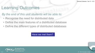 Distributed Database | PPTX