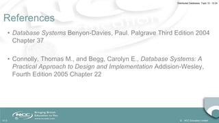 Distributed Database | PPTX