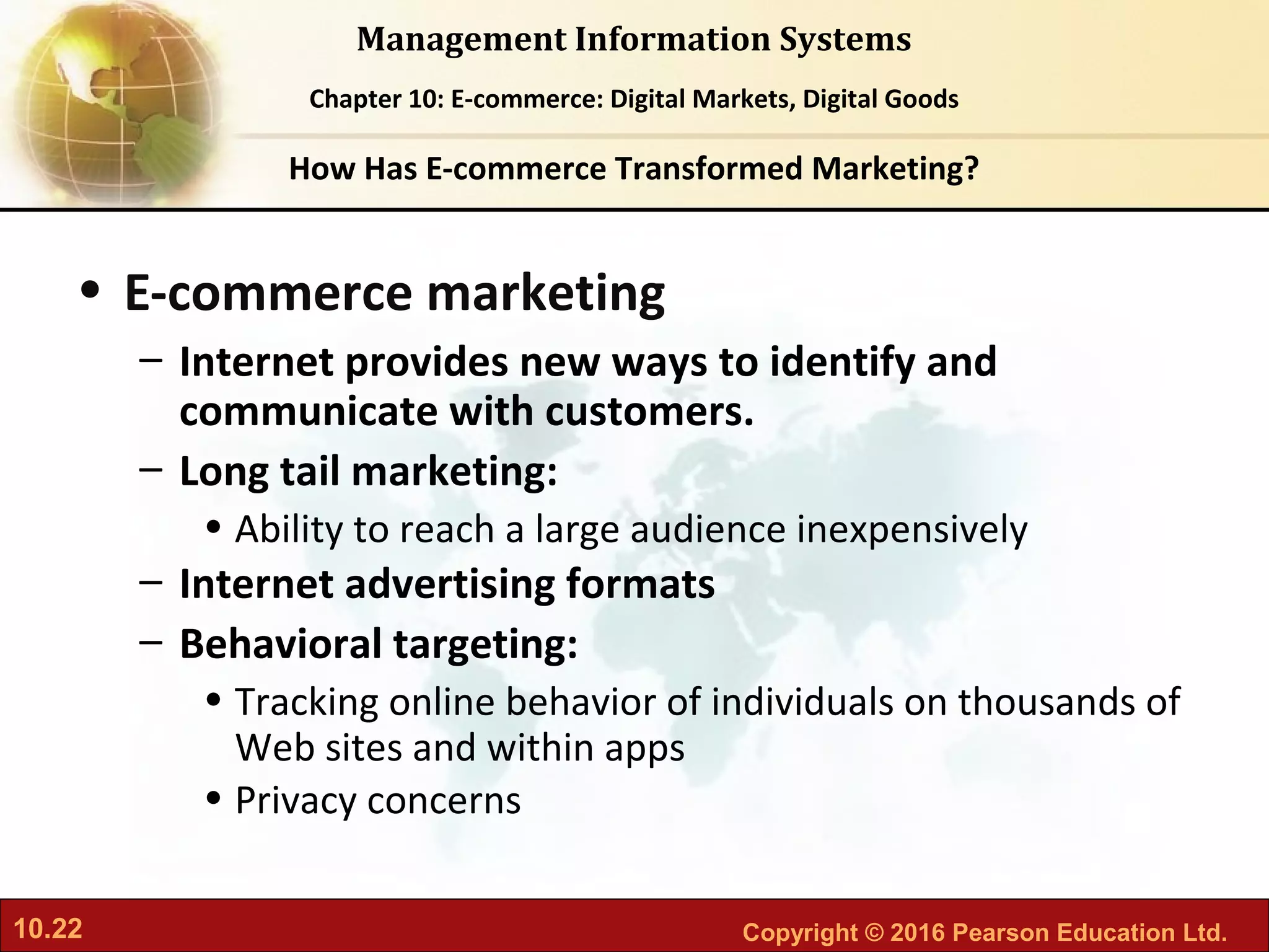 Chapter 10 ecommerce digital markets digital goods | PDF