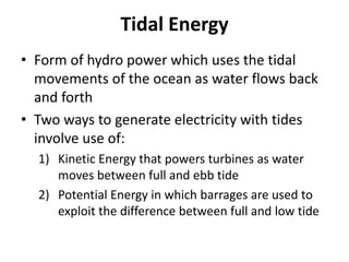 Chapter 10 – energy sources, work and power | PPTX