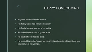 CHAPTER 10 FIRST HOMECOMING.pptxahahshwz | PPT