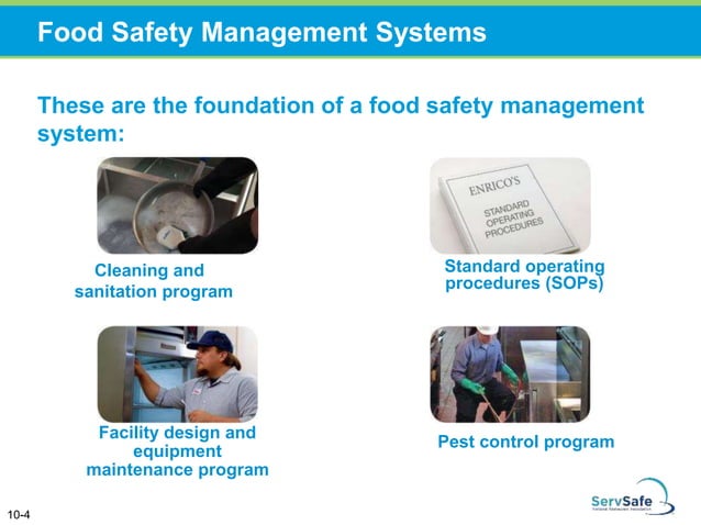 chapter 10 food safety management system.pptx | Infectious Diseases ...