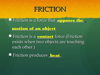 Chapter 10 - Force and Pressure Part 3 | PPT