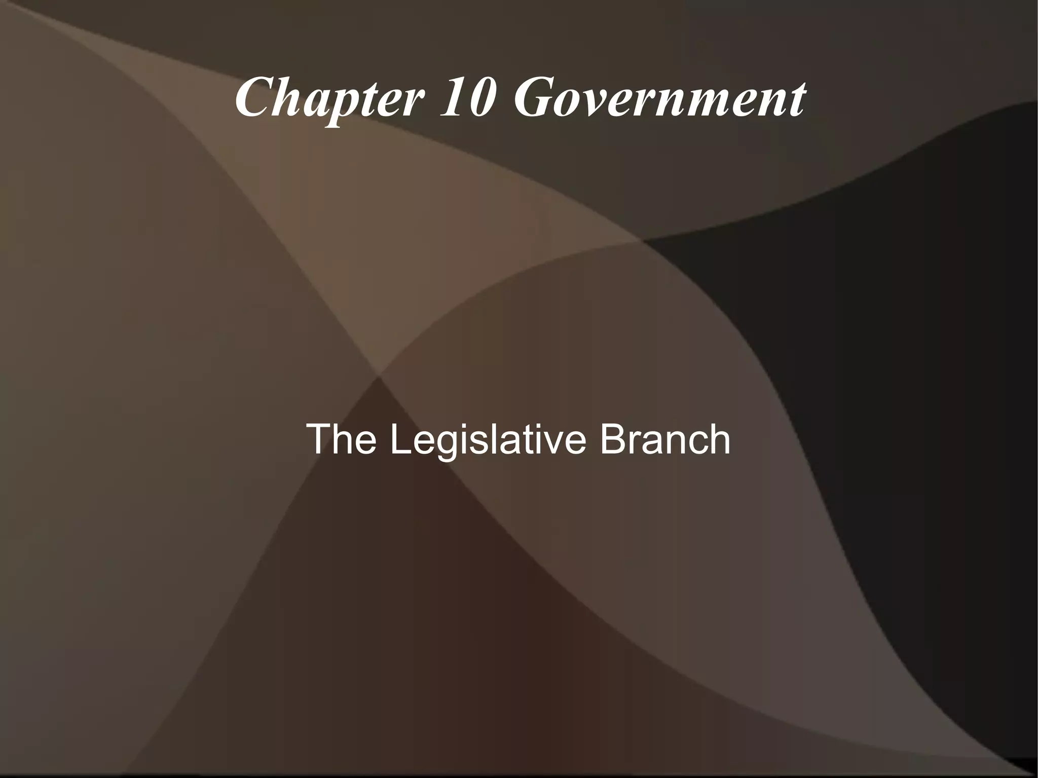 Chapter 10 government notes | PPT