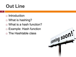 Chapter 10: hashing data structure | PPT