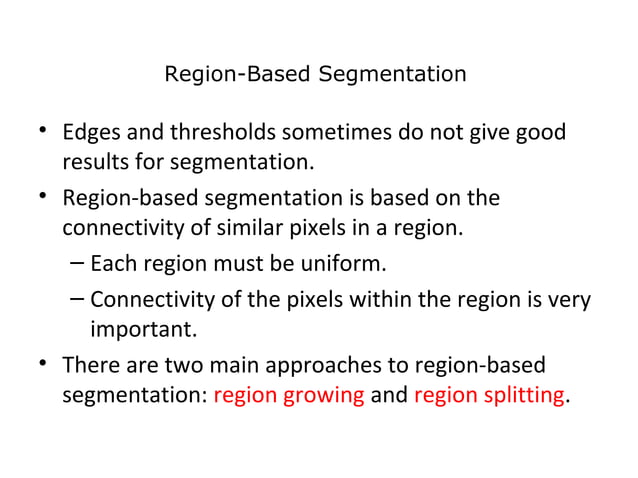 Chapter10 image segmentation | PPT
