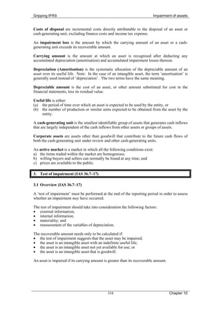 Chapter10 impairmentofassets2008 | PDF