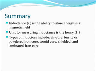inductance | PPT