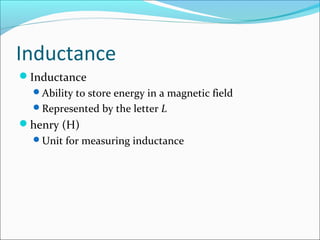 inductance | PPT
