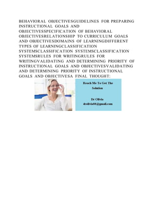 CHAPTER 10INSTRUCTIONAL GOALS AND OBJECTIVESDevelop | DOCX