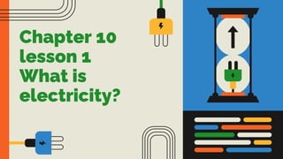 what is electricity? For grade 5 students | PDF
