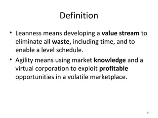 CSCM Chapter 10 lean and agile | PPT