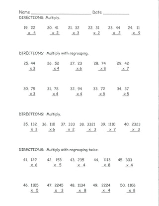 Chapter 10 Math Review | PDF | Education industry | Industries