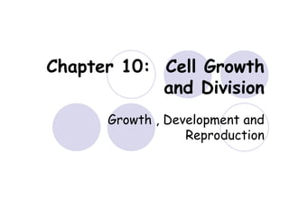 Chapter 10_mitosisNB.ppt | Biological Sciences | Science
