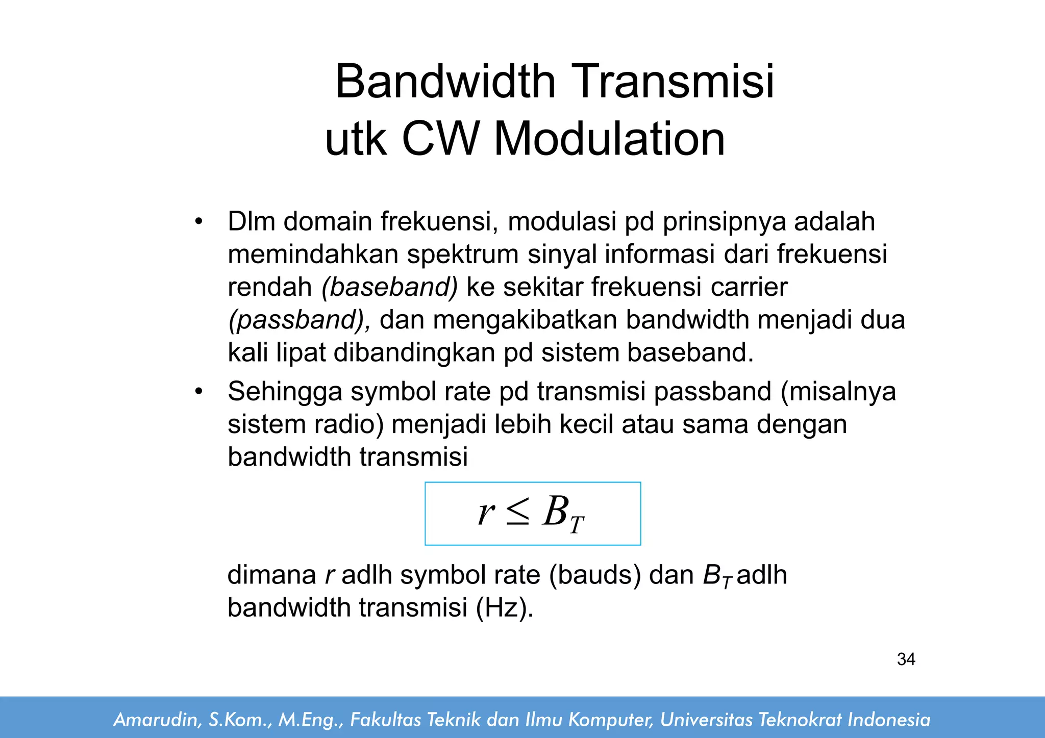 Chapter10 Modulasi | PDF